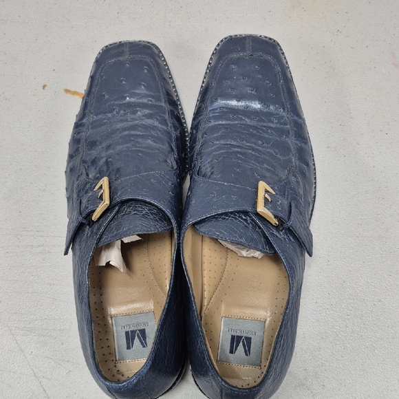 monticelli | Shoes | Mens Blue Leather Dress Shoes | Poshmark